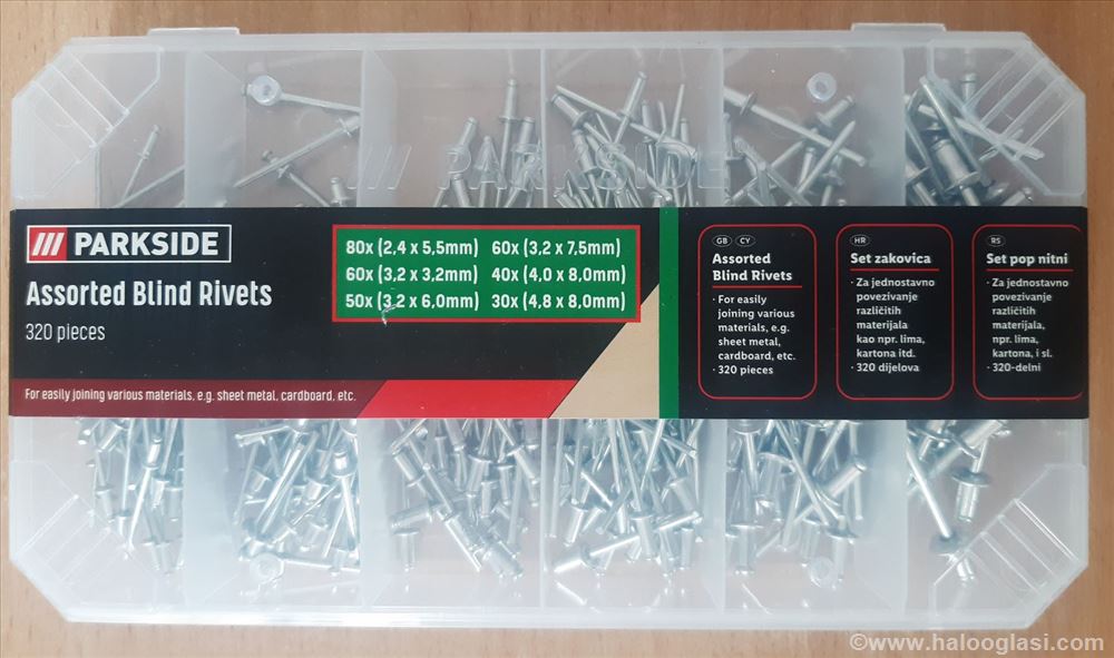 Set pop-nitni Parkside | Halo Oglasi