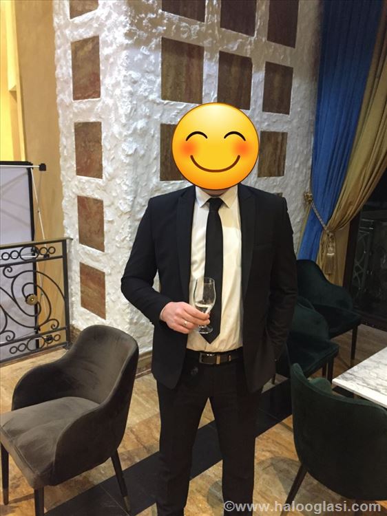 Muško crno odelo Novo | Halo Oglasi