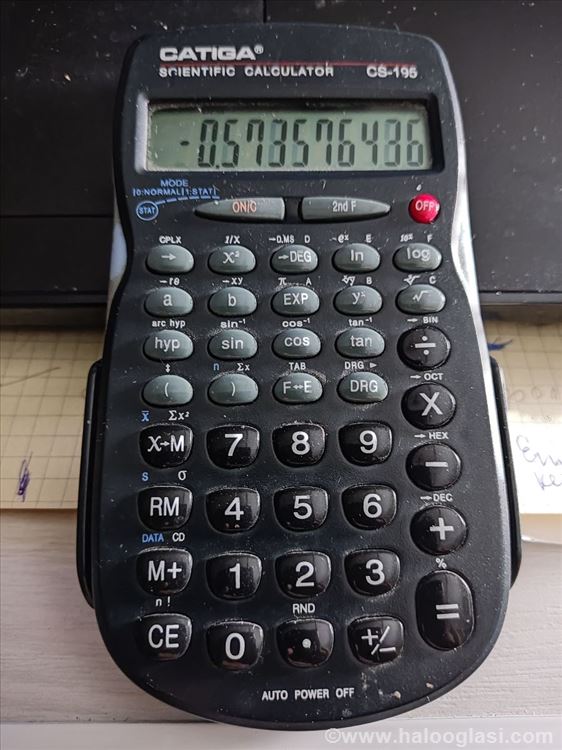 Catiga scientific calculator CS-195 | Halo Oglasi