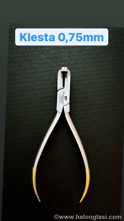 Ortodonska klesta za stepenik 0,5 0,75 1mm | Halo Oglasi