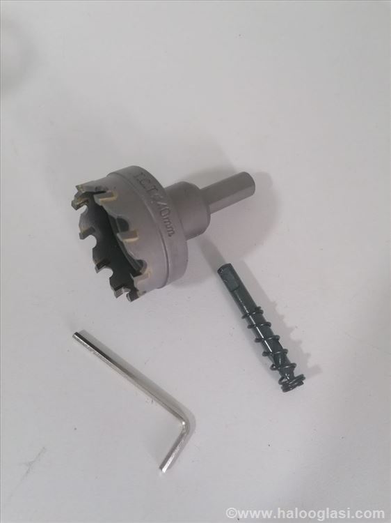 Kruna za bušenje rupa u metalu Fi 40 mm Novo | Halo Oglasi