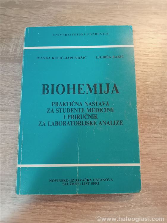 I. Kulić-biohemija-praktična nastava i priručnik | Halo Oglasi