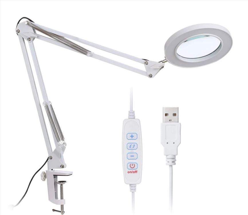 Kozmetička lampa - lupa 2/1 za sto | Halo Oglasi