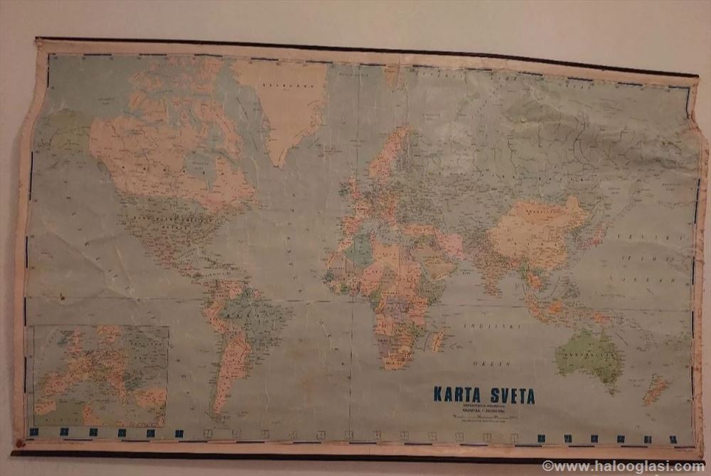 Velika karta sveta | Halo Oglasi