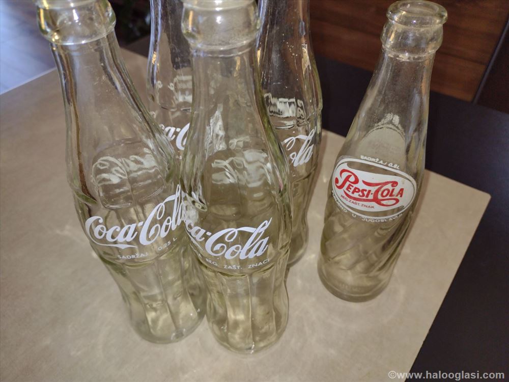 Coca Cola Pepsi Cola stare flašice | Halo Oglasi