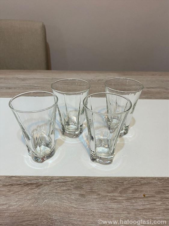 Staklene casice 4 komada | Halo Oglasi