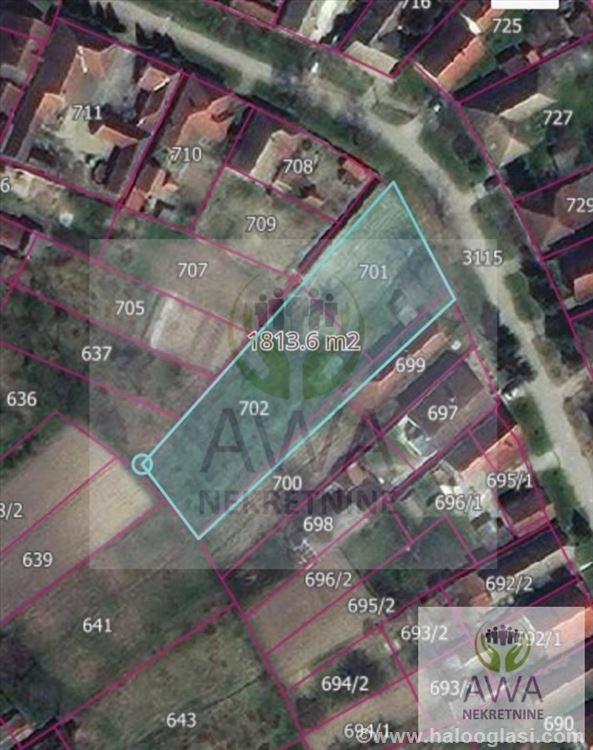 Bezdan, plac 17 ari, blizu centra sela | Halo Oglasi