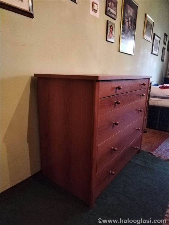 Povoljno! Komoda Simpo sa 5 fioka. | Halo Oglasi