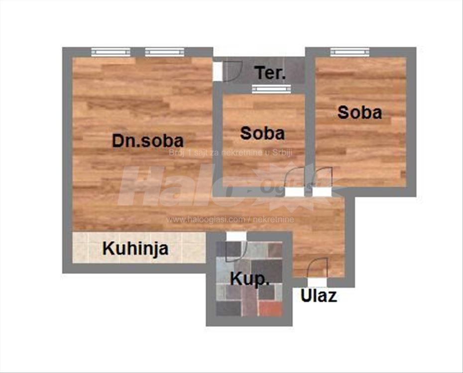 Liman 5 - trosoban - useljiv u januaru 2024 | Halo Oglasi
