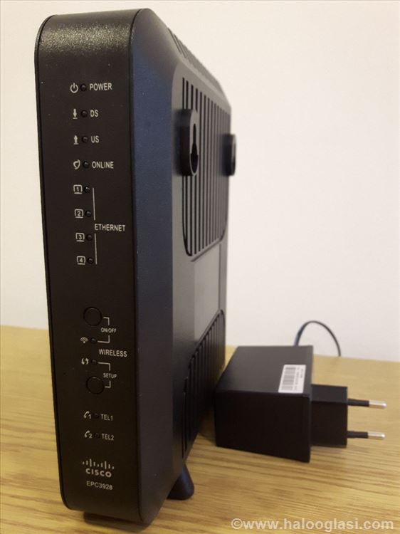 WiFi 300Mbps wireless ruter Cisco EPC3928S | Halo Oglasi