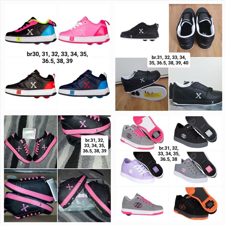 Patike sa točkićima Heelys black/pink-broj pitajte | Halo Oglasi