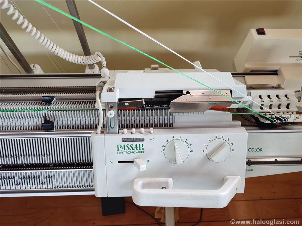 Štrikaće mašina Passap 6000 electronic sa motorom | Halo Oglasi