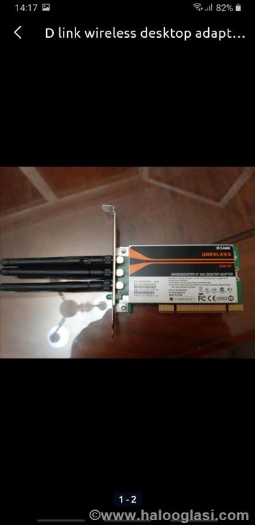 D Link Mrezni Adapter Wireless Desktop Racunar | Halo Oglasi