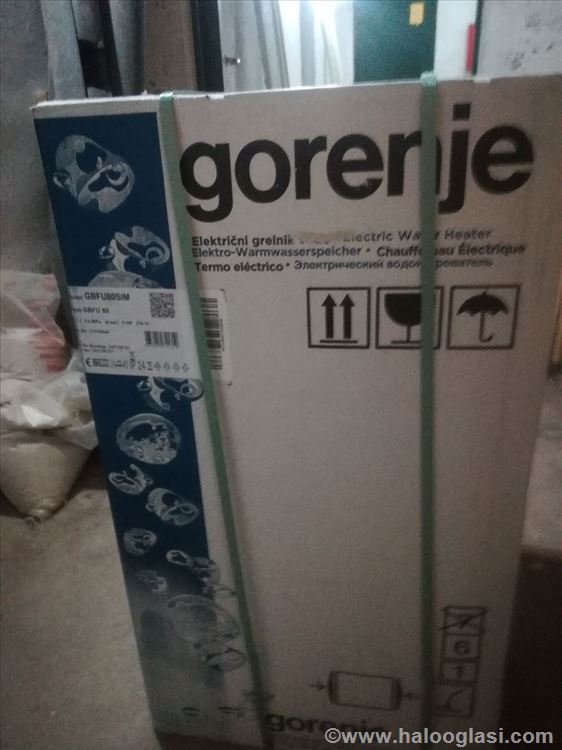 Nov bojler Gorenje 80l GBFU80SIM | Halo Oglasi