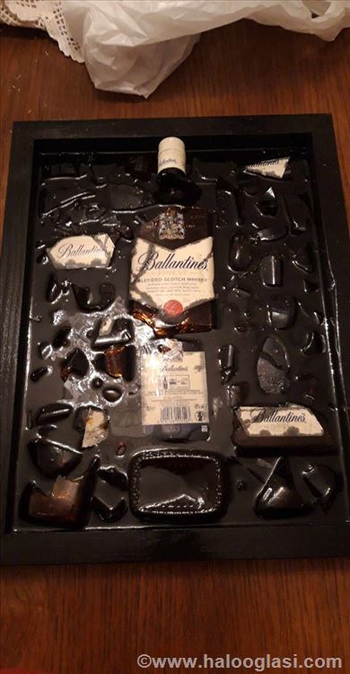 Ballantines finest flaša slika bottle art | Halo Oglasi