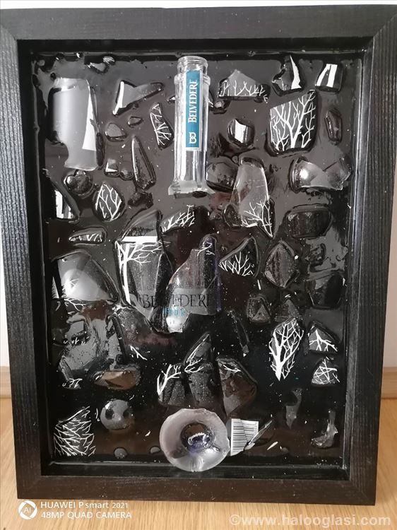 Belvedere flaša slika bottle art | Halo Oglasi