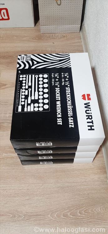 Wurth Zebra PROFI Gedore Set nasadnih ključeva NOV | Halo Oglasi
