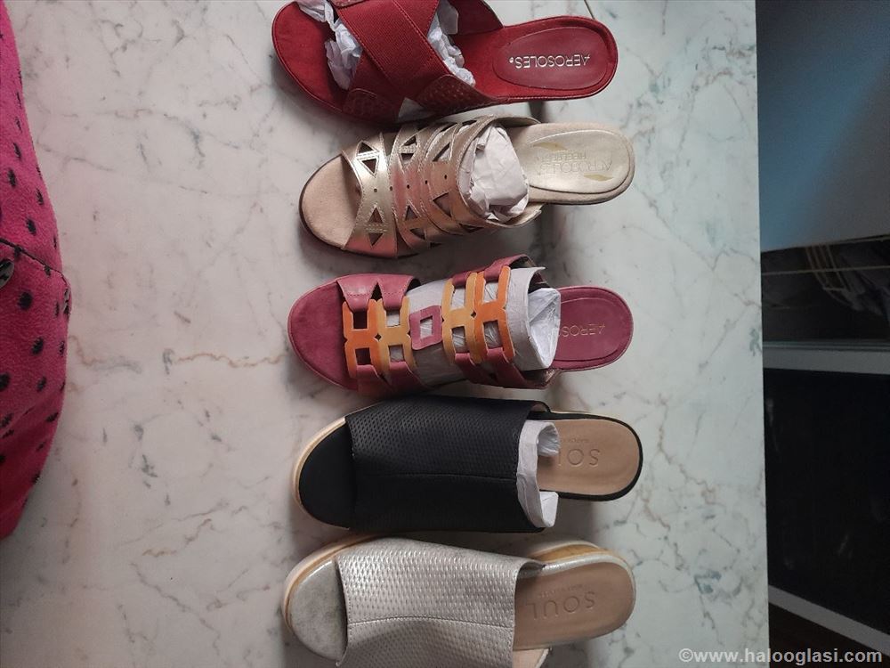 Letnje kožne papuče | Halo Oglasi