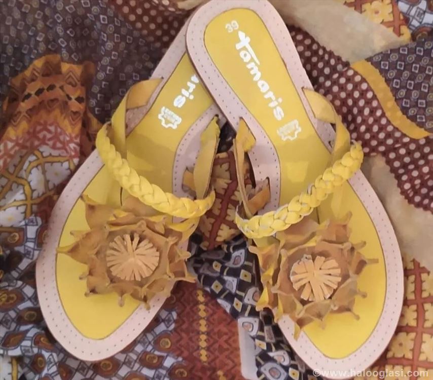 Letnje kožne papuče novo | Halo Oglasi