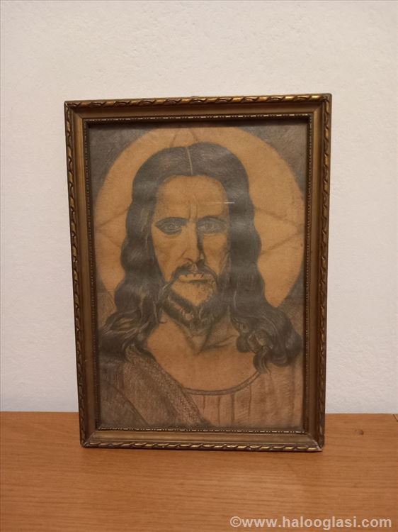 Stara slika crtež Isus Hrist | Halo Oglasi