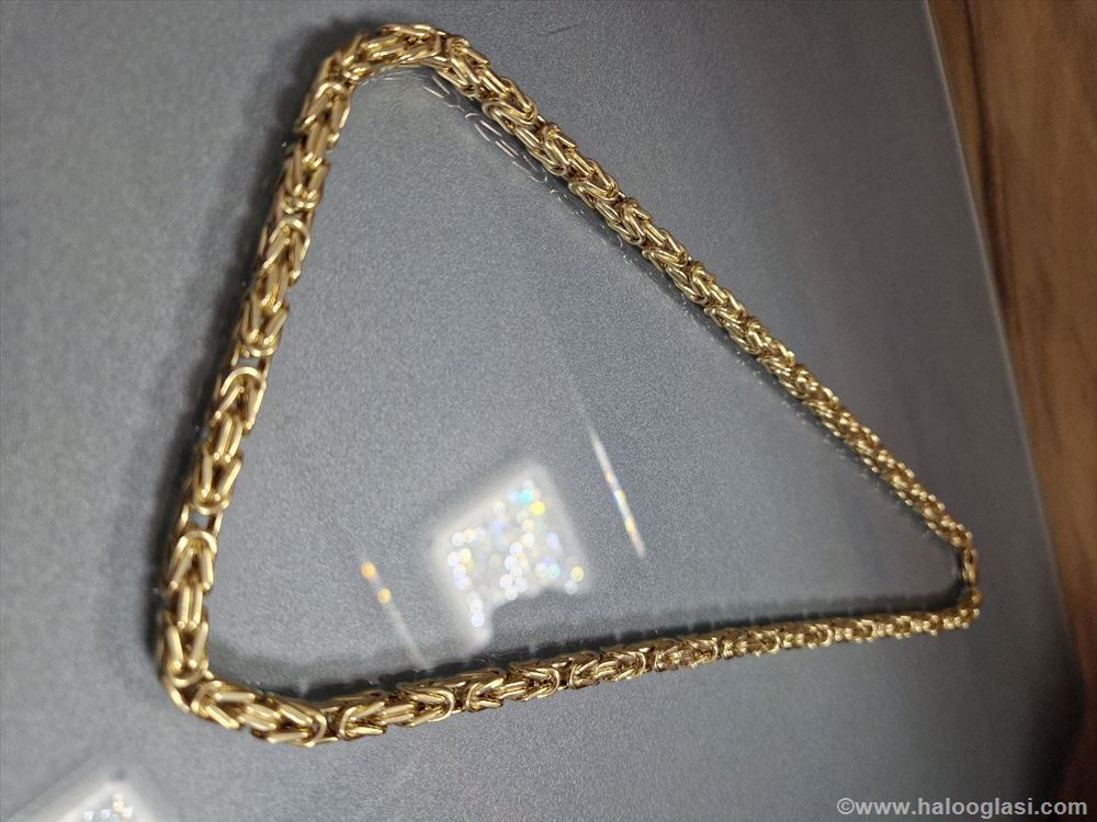 zlatni lanac KRALJEVSKI RAD | Halo Oglasi