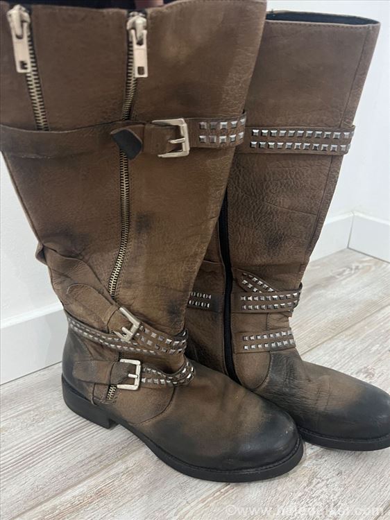 Italijanske kozne cizme | Halo Oglasi