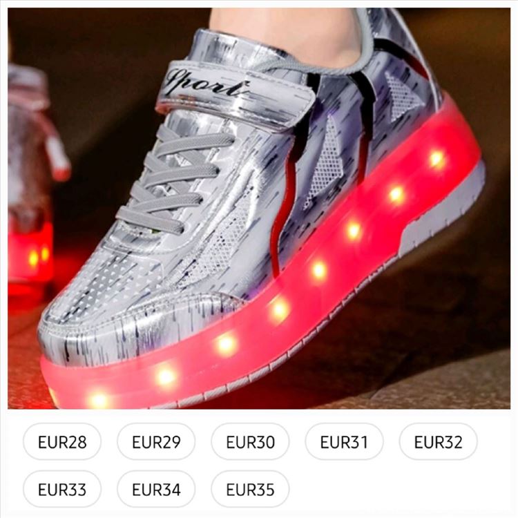 Patike sa točkićima, usb punjive, brojevi na slici | Halo Oglasi