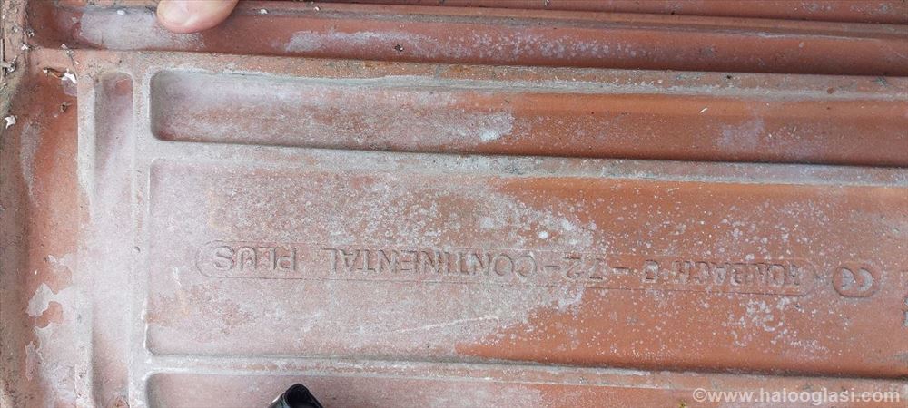 Ravni krovni crep continental plus | Halo Oglasi