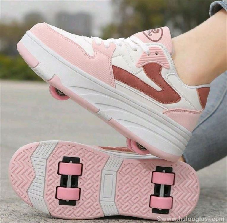 Patike sa točkićima peachy pink-ima brojeva | Halo Oglasi