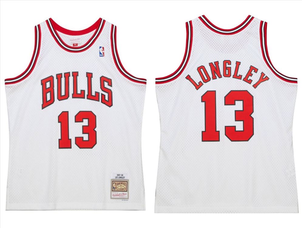 Luc Longley - Chicago Bulls NBA dres | Halo Oglasi