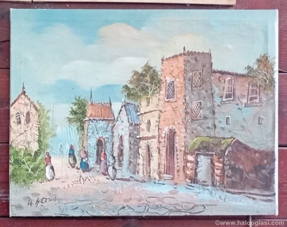 Ulje na platnu, 50 x 40 cm, potpisano, br. 3 | Halo Oglasi