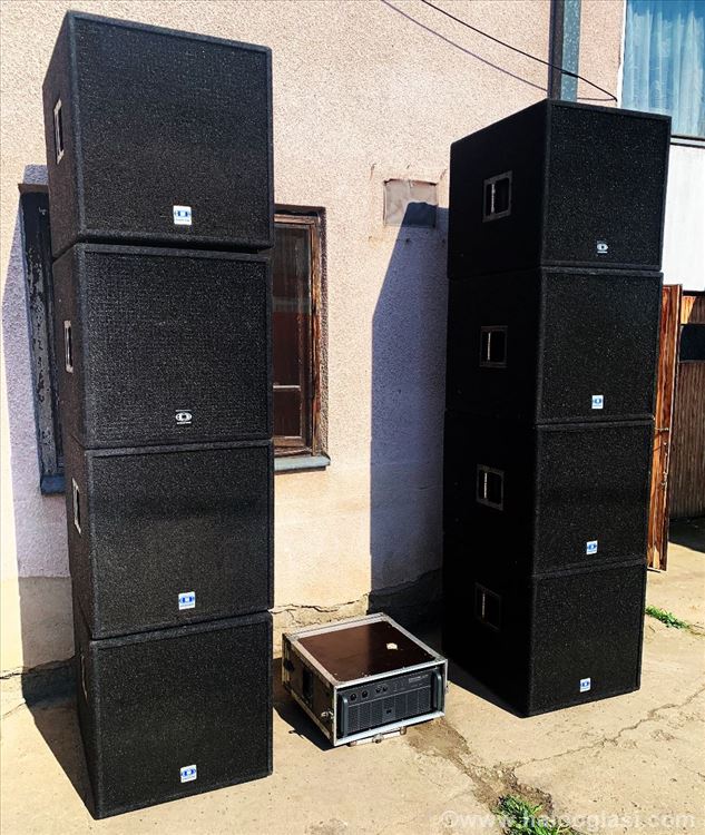 Dynacord ForumLine 1 sa Dynacord xa2600 snagasem | Halo Oglasi