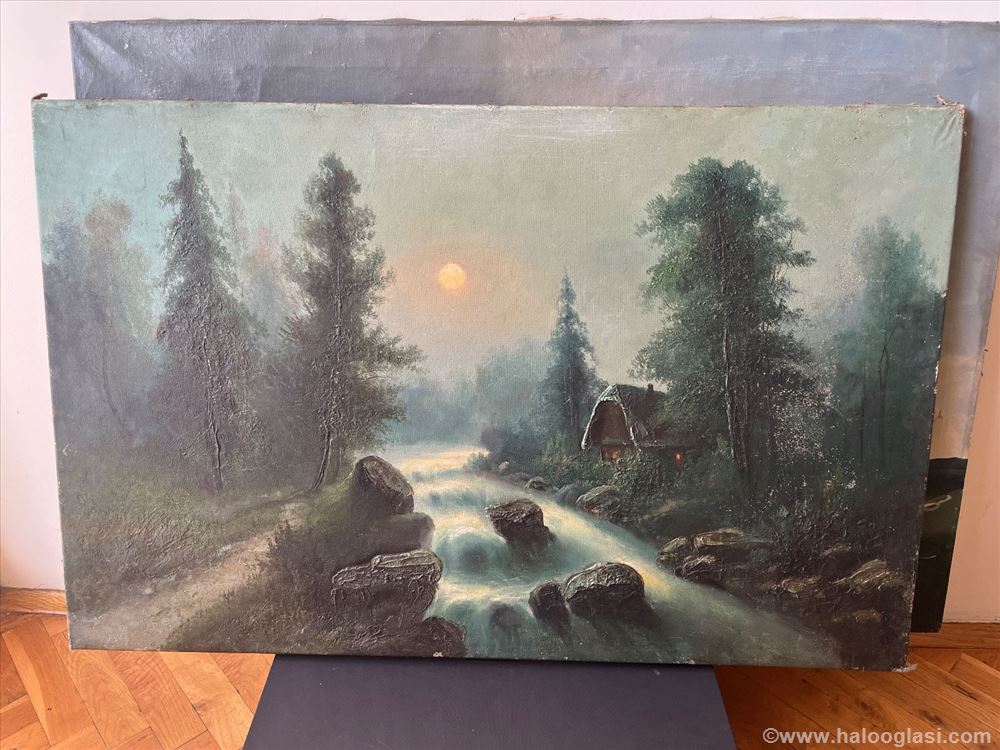 Ulje na platnu .Antika | Halo Oglasi