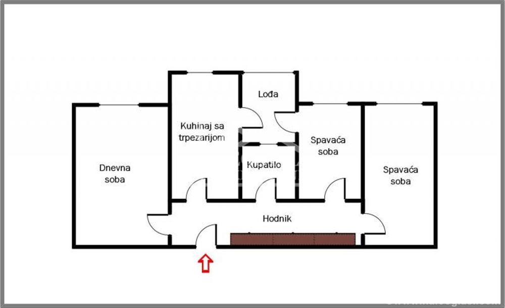 Novi Beograd - Blok 61 - 3.0 ID#18556 | Halo Oglasi