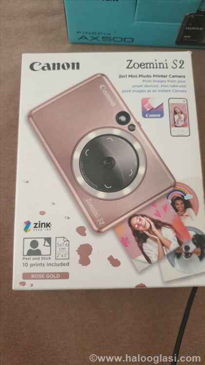 CANON Zoemini S2 selfi+mini štampač rose gold | Halo Oglasi