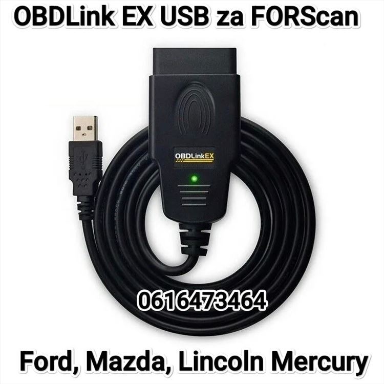 OBDLink EX OBD2 USB OBDwiz MultiECUScan / ForScan | Halo Oglasi