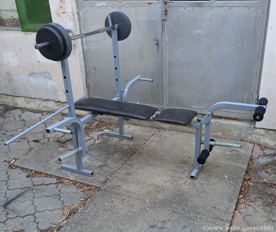 Benč klupa sa šipkom I tegovima | Halo Oglasi