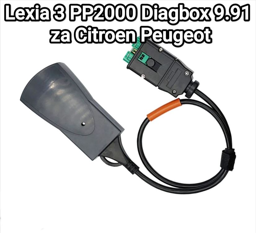 Lexia 3 PP2000 Diagbox 9.91 za Citroen Peugeot | Halo Oglasi