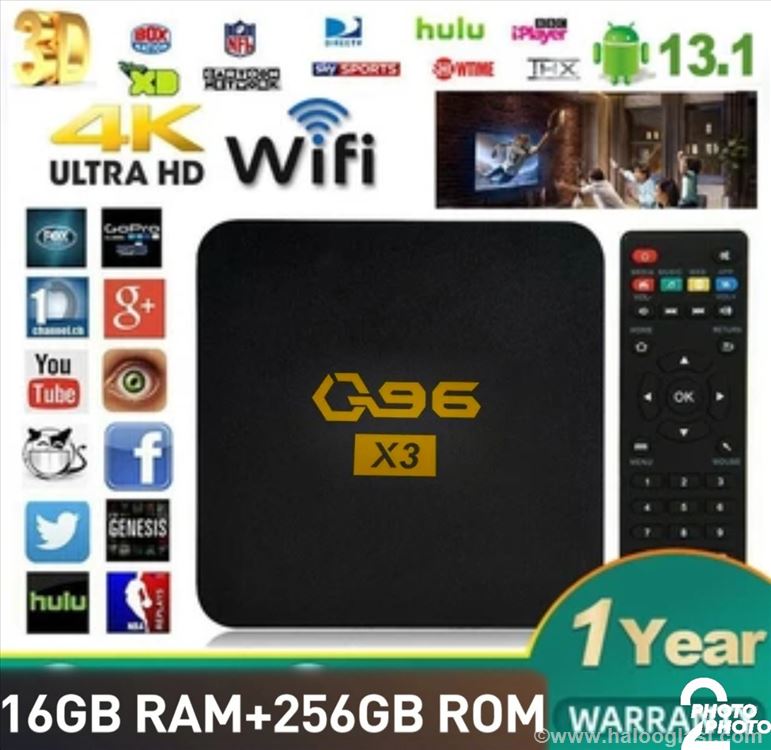 Q96 X3 Android TV box 16/256GB 4K Ultra HD set-top | Halo Oglasi