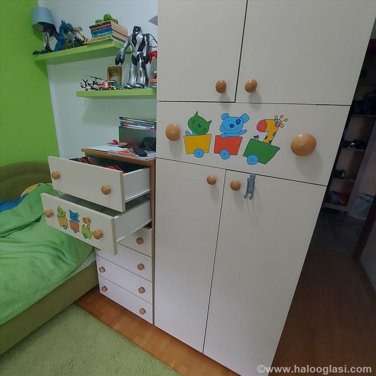 Deciji orman i komoda u odlicnom stanju | Halo Oglasi