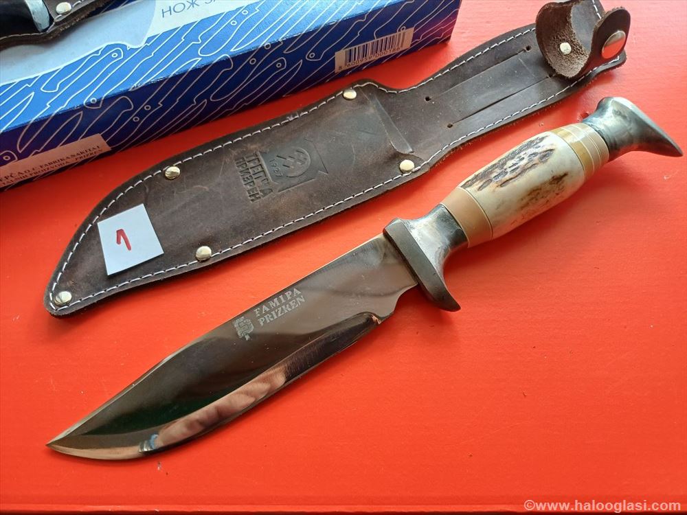 Famipa Prizren veliki lovački nož rog jelena br1 | Halo Oglasi