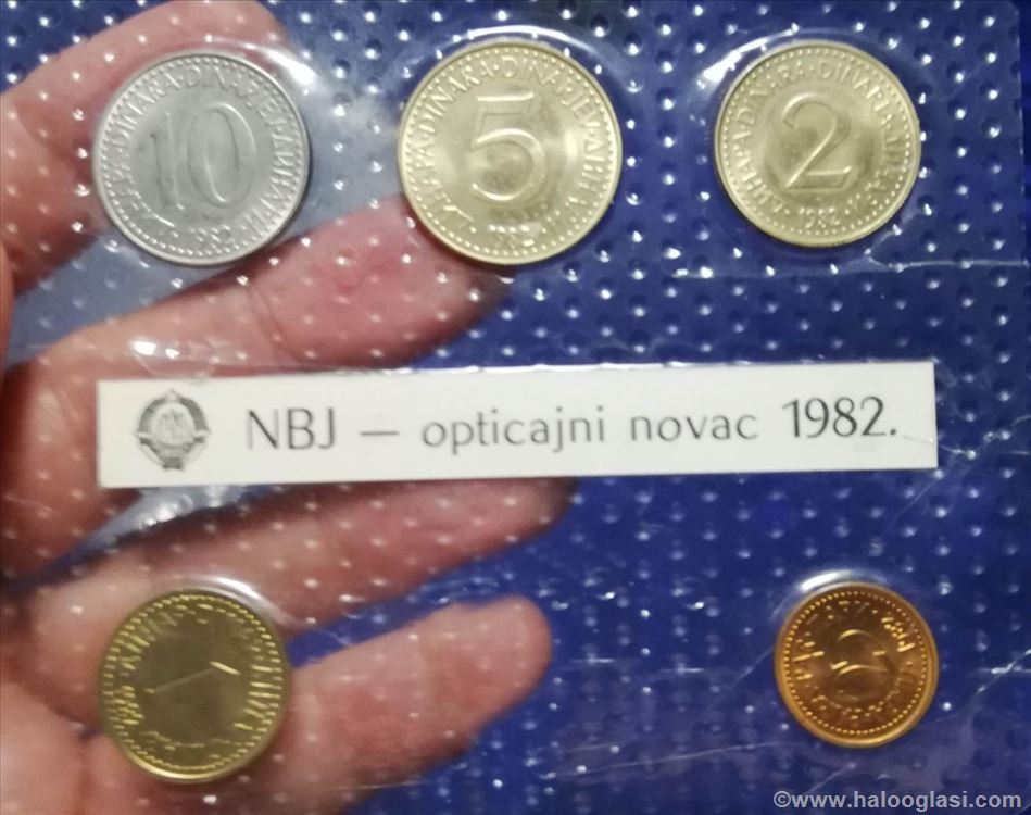 NBJ opticajni novac 1982 - Sniženo! | Halo Oglasi