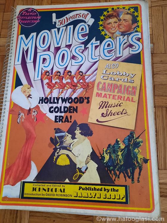 Knjiga filmskih postera 50 Years of Movie Posters | Halo Oglasi