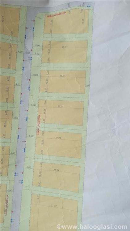 Parcele za izgradnju kuća u Panjevačkom Ritu grads | Halo Oglasi