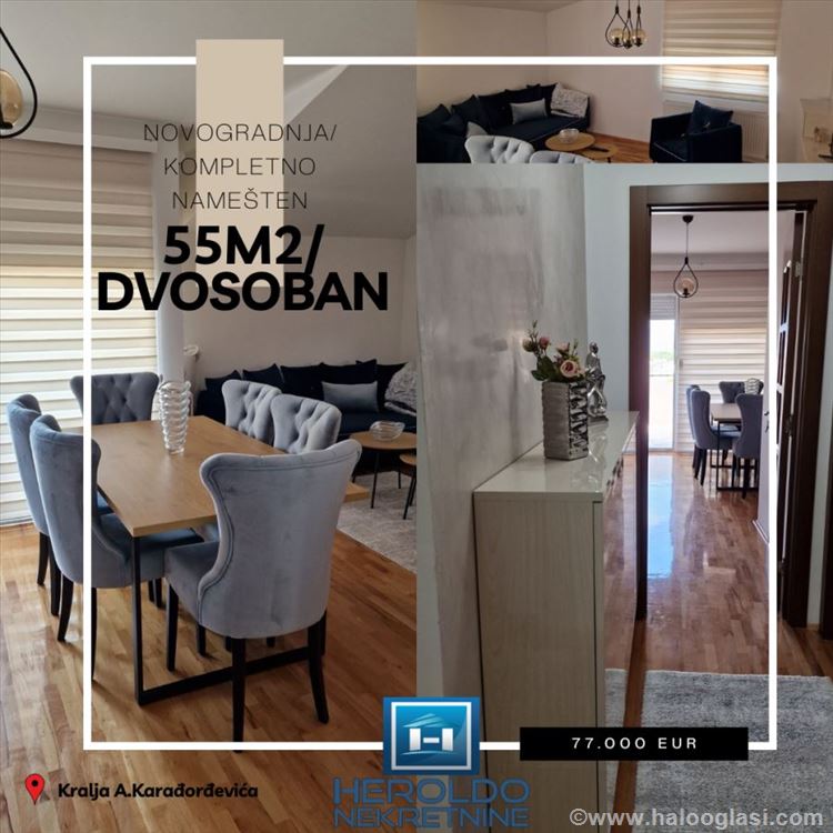 Vranje, Centar, Stan, 2.0, 55m2 | Halo Oglasi