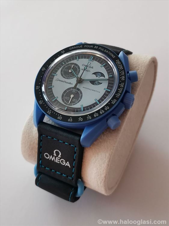 Swatch x Omega-MoonSwatch Blue Moon sa kutijom | Halo Oglasi