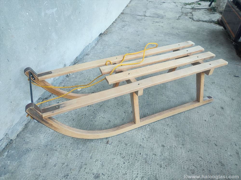 Sanke Klasicne Vintage Drvene Sanke | Halo Oglasi