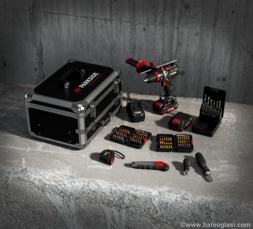 Aku udarna busilica u koferu parkside performance | Halo Oglasi