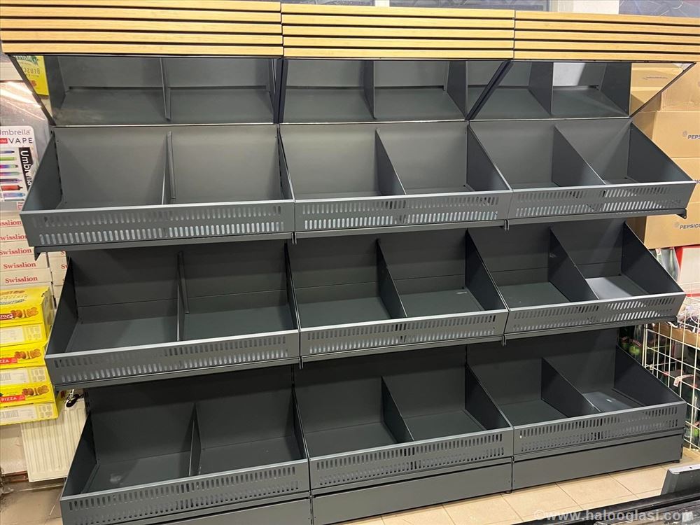 Police i gondole za voće i povrće, hleb | Halo Oglasi