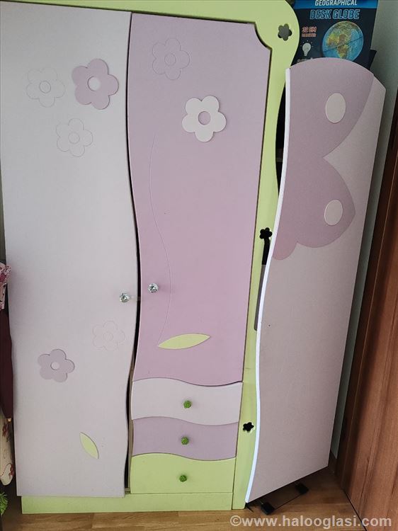 Deciji krevet na sprat i ormar | Halo Oglasi